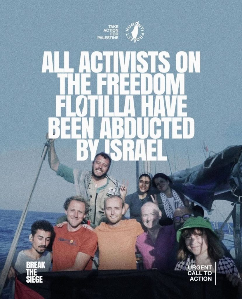 URGENT CALL TO ACTION: Immediate release of Freedom Flotilla activists ...